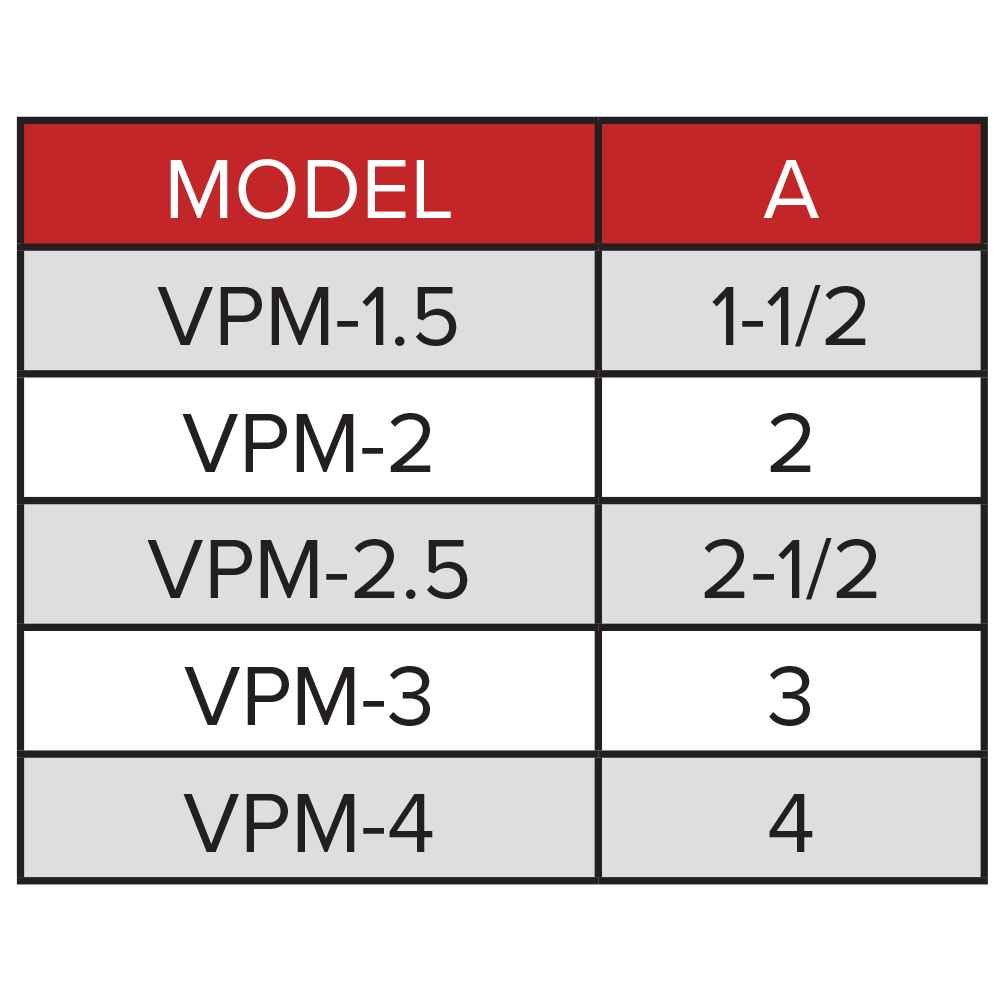 Vacuum Pick Up Manual VPM Series | Horizon Systems